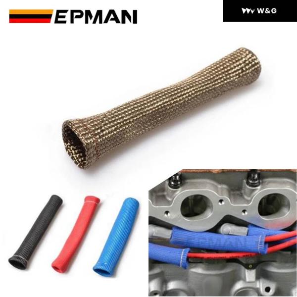 チタン バルカン ラバ プロテクター スリーブ スパークプラグ ワイヤー ブーツ 1気筒 VW パサート アウディ A4 B6 2001-2007 EP-GT01 カスタムパーツ アクセサリーSpecial Features:Univers...