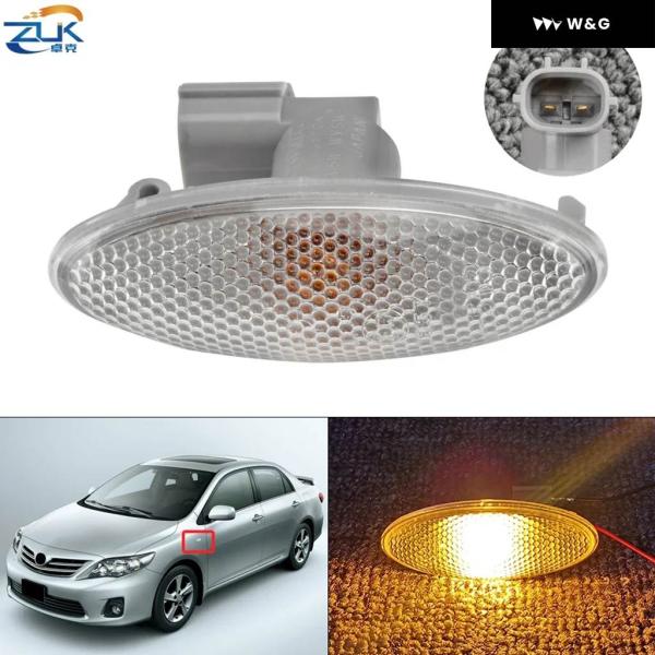 車用フェンダーライト トヨタ COROLLA 2007-2014 VIOS 2008-2013 RAV4 2006-2013 YARIS サイド ウィンカーランプ OEM:81730-02090 カスタムパーツ アクセサリーHign-con...