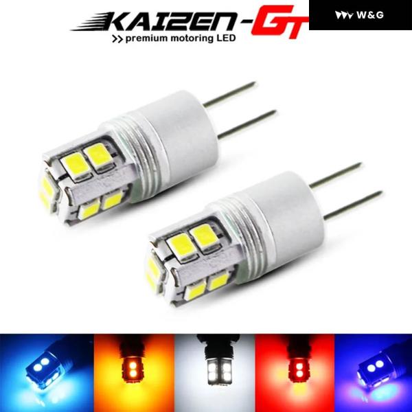 CANBUS G4 HP24W 10-LED バルブ シトロエン C5 プジョー 3008 デイタイム ランニングライト DRL アクセサリー ホワイト/ アンバー /レッド/アイスブルー カスタムパーツ アクセサリーHign-concer...