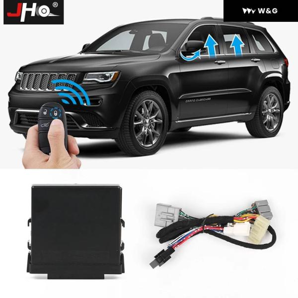 オートマチック 4ドア カーパワーウィンドウクローザー モジュール キット 2014-2021 ジープ グランド チェロキー リミテッド 2016 2017 2018 アクセサリー カスタムパーツ アクセサリーHign-concerned ...