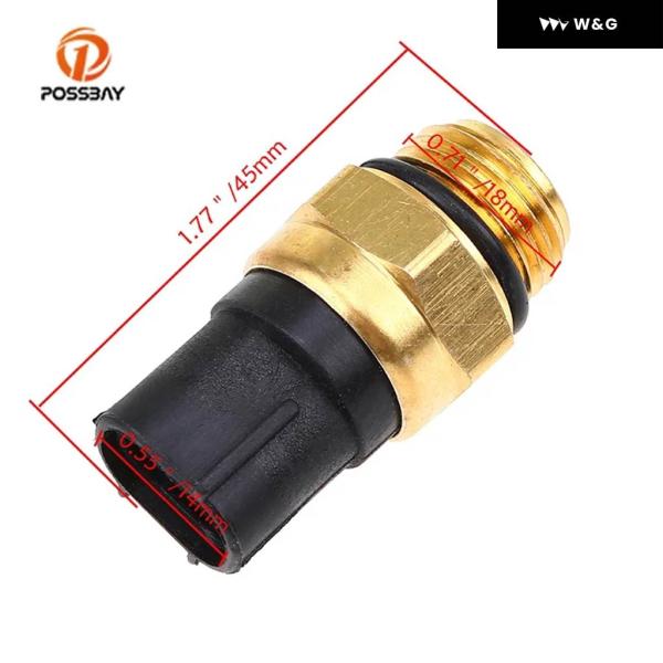 オートバイ バイク ラジエーター ファンスイッチ サーモスイッチ スズキ カワサキ クーラント温度センサー オートバイ バイク アクセサリー カスタム パーツ アクセサリーHign-concerned Chemical:NoneSensor...