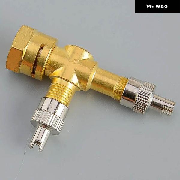 三方 バルブ ステムポート TPMS ティー アダプター タイヤ圧力ゲージコネクタ オートバイ バイク 車 汎用 カスタム パーツ アクセサリーHign-concerned Chemical:NoneBrand Name:CITALLOri...