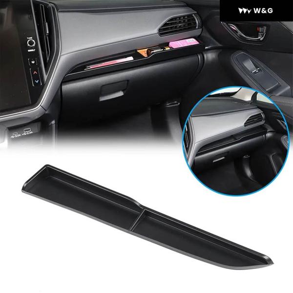 スバル WRX クロストレック 2022-2025 ABS ブラック 車用 COPILOT グローブ ボックス 収納 ボックス 携帯電話 パレット 車内アクセサリー カスタム パーツ アクセサリーHign-concerned Chemica...