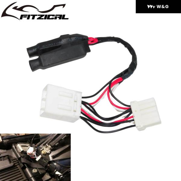 オートバイ バイク LED ウィンカーライト ブリンカー 負荷抵抗器 プラグインフラッシャー ハーレー ツーリング ストリートグライド ロードキング ソフテイル ダイナ FL カスタム パーツ アクセサリーBattery Included:...