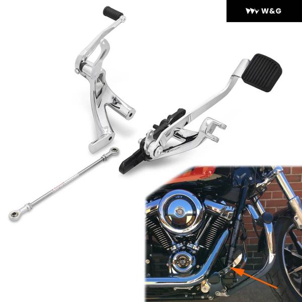 スタンダードフォワード コントロール MXミニ フットボード ハーレー ソフテイル ストリートボブ FXBB 114 FXBBS ローライダー FXLR 107 FXLRS 117 2018-2024 カスタム パーツ アクセサリーMode...