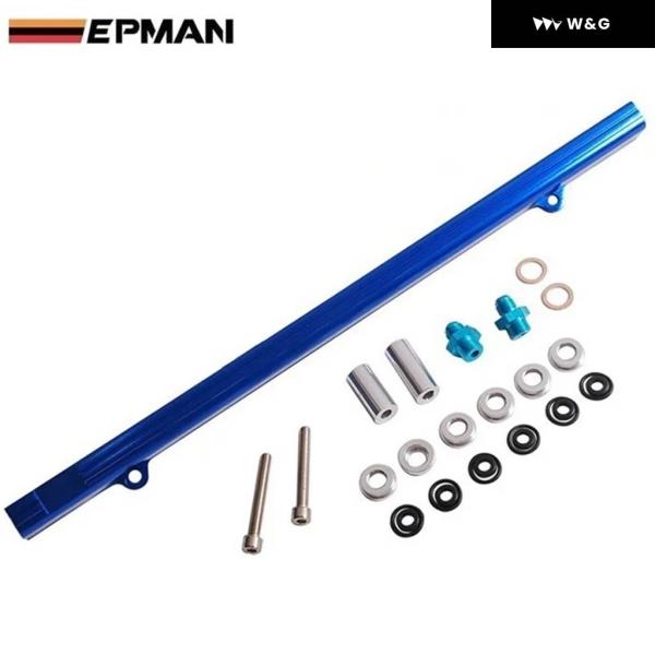 アルミ ビレット トップフィード インジェクター 燃料レールターボキット ブルー 日産 スカイライン RB25 ECR33 EP-RB25YG カスタム パーツ アクセサリーHign-concerned Chemical:NoneOther...