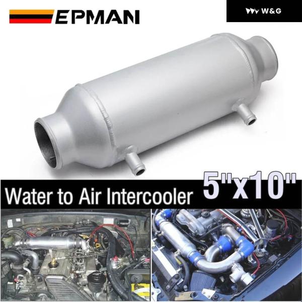 汎用 水冷式エアインタークーラー バレルクーラー 5インチ X 10インチ チャージエアクーラー ターボ EPSLK250A カスタム パーツ アクセサリーSpecial Features:UniversalItem Diameter:00...