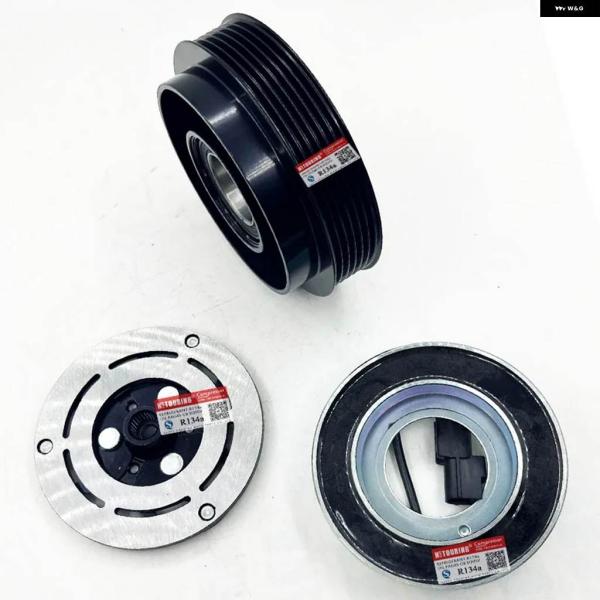 DCS-17EC ACコンプレッサークラッチ ランドローバー LR2 6G9N-19D623-FG 6G9N-19D623-EF LR005341 LR006991 LR012019 LR020193 Z0002279 カスタム パーツ ア...