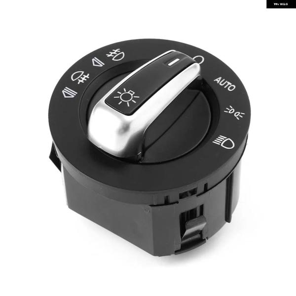 オート ヘッドライト フォグランプ ランプ コントロール オープン/オフスイッチ ボタン アウディ A6 S6 C6 2005-2011 RS6 2008-2011 Q7 07-14 4F1941531E カスタム パーツ アクセサリーHi...