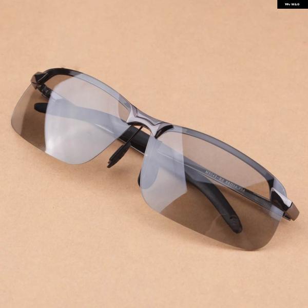 ブラック UV400 メンズ 偏光 調光 トランジションレンズ サングラス メンズ アウトドア 運転 釣り スポーツゴーグル カスタム パーツ アクセサリーHigh-concerned chemical:NoneSpecial Featur...