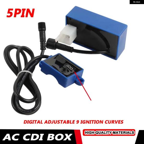 BIZ100 DREAM PO P100 GFP VBLADE 250 TR100F WEB100 SUPER100 5PIN イグニッション AC CDI ボックス 高性能レーシング デジタル調整 カスタム パーツ アクセサリーHigh-...