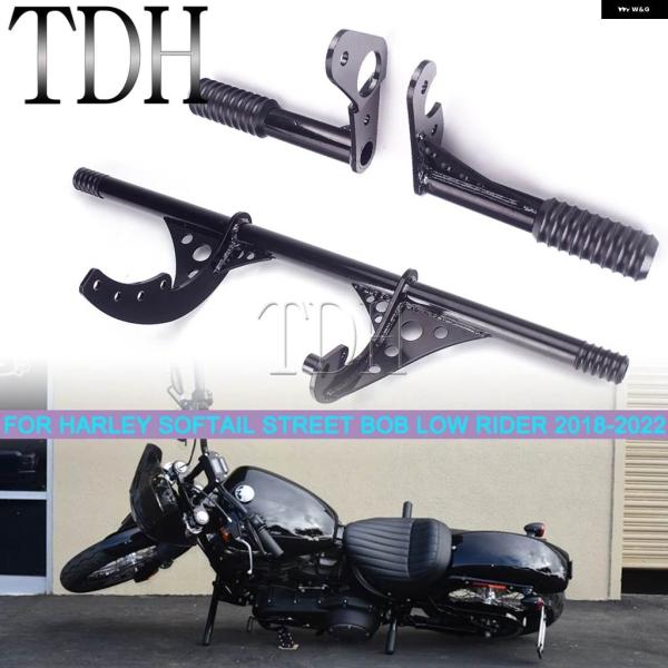 ハーレー ソフテイル ローライダー ストリートボブ スリム FLSL FXLR FXBB 2018-2023 アクセサリー パッセンジャー エンジン ガード クラッシュ バー フレーム カスタム パーツ アクセサリーHigh-concern...