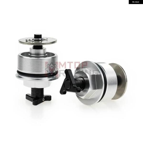 プリロードフロント フォーク キャップペア ホンダ CB-1 NC27 1987-1994 CB400F 2013-2017 41MM 調整トライアングル フォーク ボルト サスペンションネジ カスタム パーツ アクセサリーModel Na...