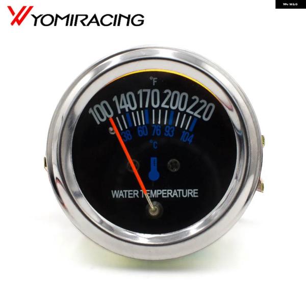 2インチ 52MM 12V DC 電気マシン式車用水温計 ブラックフェイス 華氏水温計 カスタム パーツ アクセサリーHigh-concerned chemical:NoneOther Part Number:Degrees Celsius...