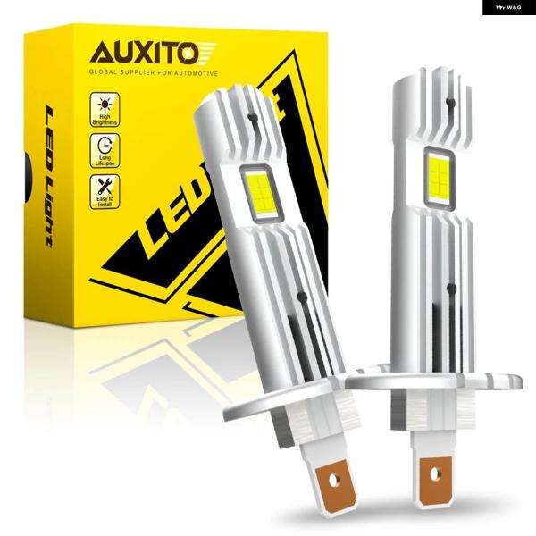 車用LEDライト H1 ミニ ヘッドライト バルブ ファンレス フォード フィエスタ MK7 フォーカス MK3 モンデオ MK4 BMW E53 E30 E90 E46 E34 オートランプ カスタム パーツ アクセサリーHigh-con...