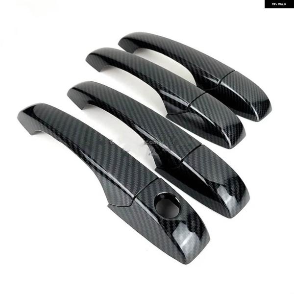 クライスラー 300 300C 2005/10/01 カーボン クローム カー ドアハンドル カバー トリム ステッカー カーアクセサリー カスタム パーツ アクセサリーHigh-concerned chemical:NoneItem Wi...