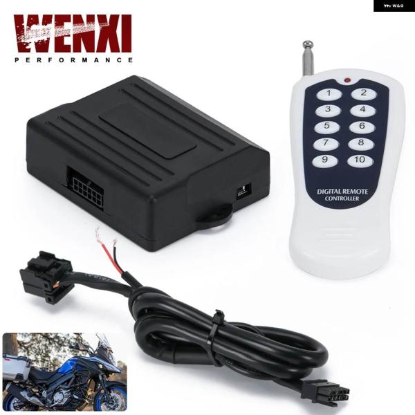 4コーナースイッチ ボックス コントロール ボックス と10 ボタン リモコン エアライドサスペンション マニホールド ソレノイド バルブ配線 ハーネス キット 付き カスタム パーツ アクセサリーHigh-concerned chemic...