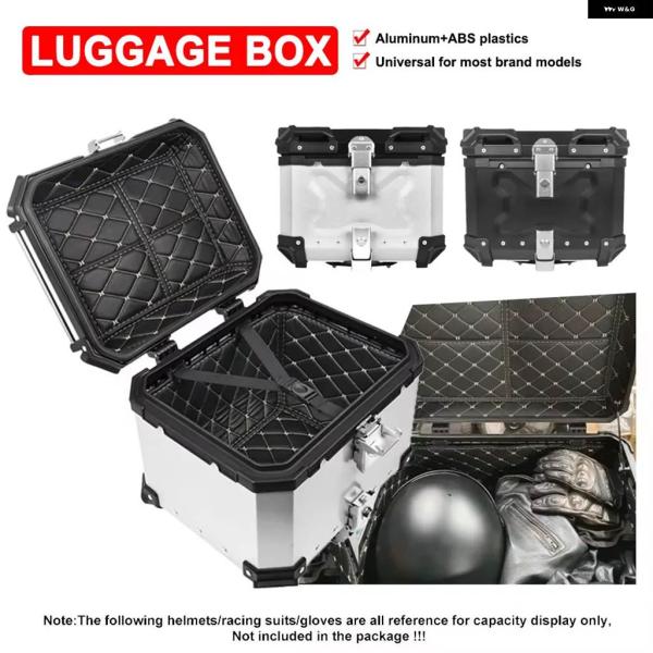 45L 55L 65L 汎用 トップ ボックス リア バイク トランク テールケース BMW R1250GS F900XR F850GS ホンダ CB400X用 カスタム パーツ アクセサリーHigh-concerned chemical:...