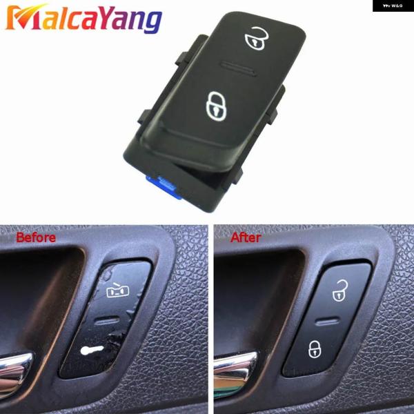 セントラルロック安全スイッチ ドアロックボタン VW ジェッタ ゴルフ 5 MK5 パサート CC ティグアン 1K0962125B カスタム パーツ アクセサリーHigh-concerned chemical:NoneSpecial Fe...