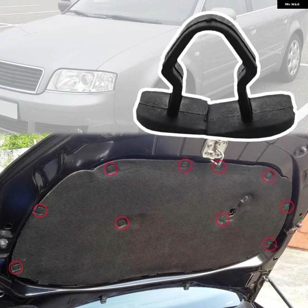 ボンネット エンジンフード サウンドデッドナー 断熱クリップ アウディ A6 C5 C6 C7 1997 - 03 - 2018 カスタム パーツ アクセサリーHigh-concerned chemical:NoneItem Weight:...