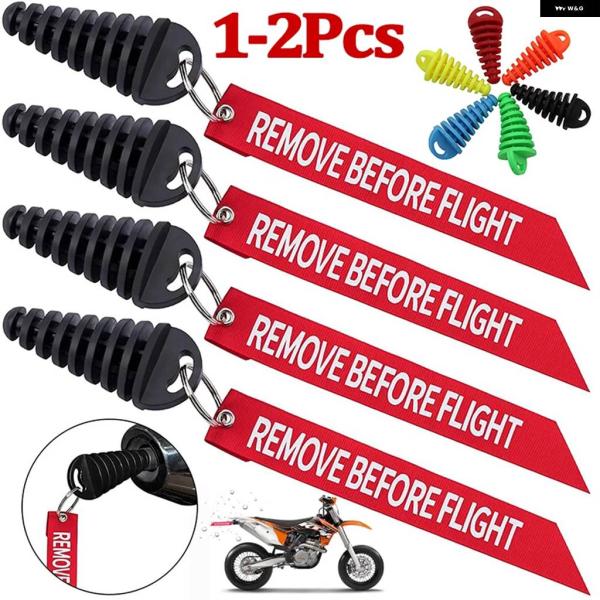 1/2個マフラープラグ オートバイ テール パイプ ゴム製エアブリーダープラグ 排気 サイレンサー ウォッシュプラグ パイプ プロテクター カスタム パーツ アクセサリーHigh-concerned chemical:NoneMateria...