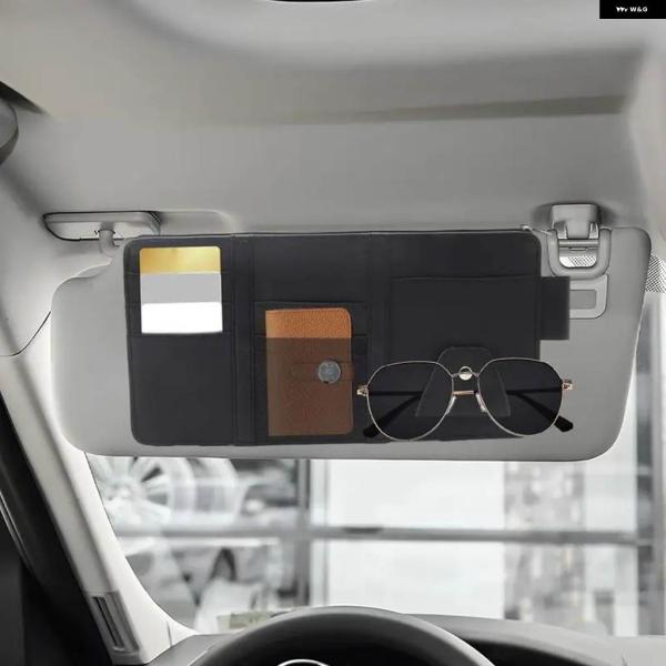 車用バイザー サングラス ホルダー 車内 収納 オーガナイザー 車載用サングラス ホルダー 流線型 カスタム パーツ アクセサリーHigh-concerned chemical:NoneOrigin:Mainland ChinaMateri...