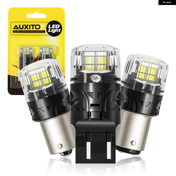 2個 BA15S LED CANBUS P21W 1157 BAY15D P21/5W T20 7443 W21/5W 車用後退灯 信号灯 12V ホワイト 6500K カスタム パーツ アクセサリーHigh-concerned chemi...