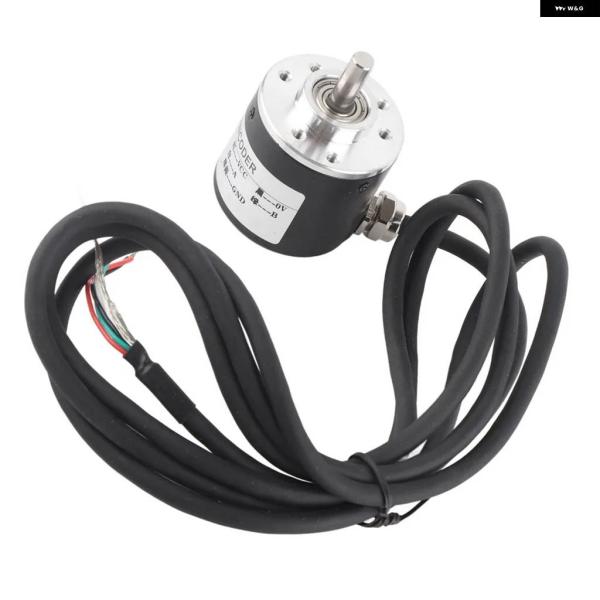 600P/R インクリメンタルロータリーエンコーダ AB 2相 DC 5-24V ロータリーエンコーダ 直交 6MM シャフト 光学式ロータリートランスデューサー ARDUINO用 カスタム パーツ アクセサリーHigh-concerned...