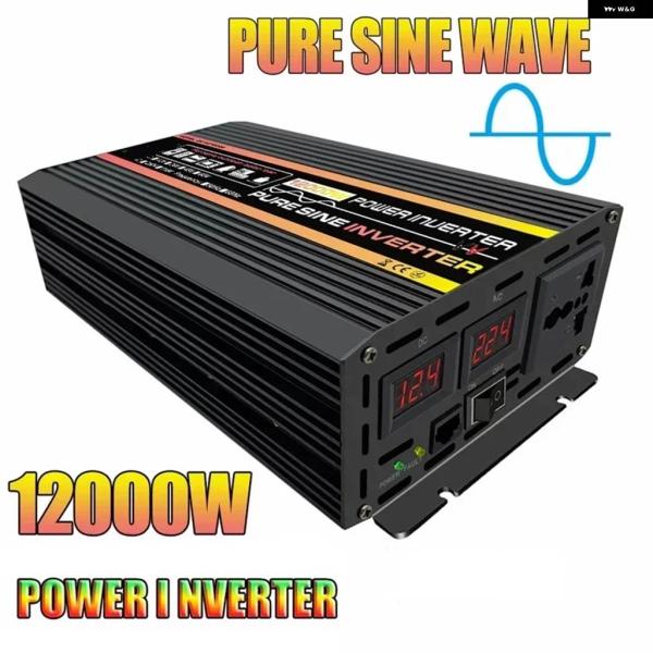 正弦波インバーター 10000W 12000W 車載ソーラーインバーター 12V 24V 48V 60V 220V オフ グリッド 電源コンバーター トランス インバーター カスタム パーツ アクセサリーHigh-concerned che...