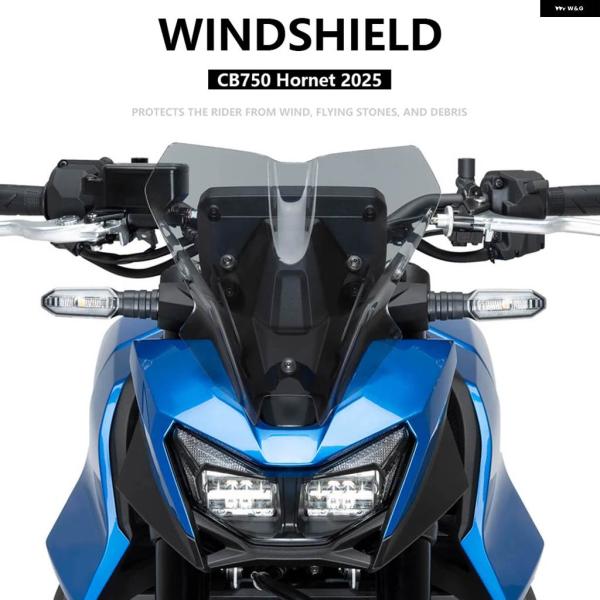 ホンダ CB750 ホーネット 2025 オートバイ フロント ウインドスクリーン ウインドシールド フェアリング バイザー バイザー ウインドスクリーン ディフレクター カスタム パーツ アクセサリーHigh-concerned chem...