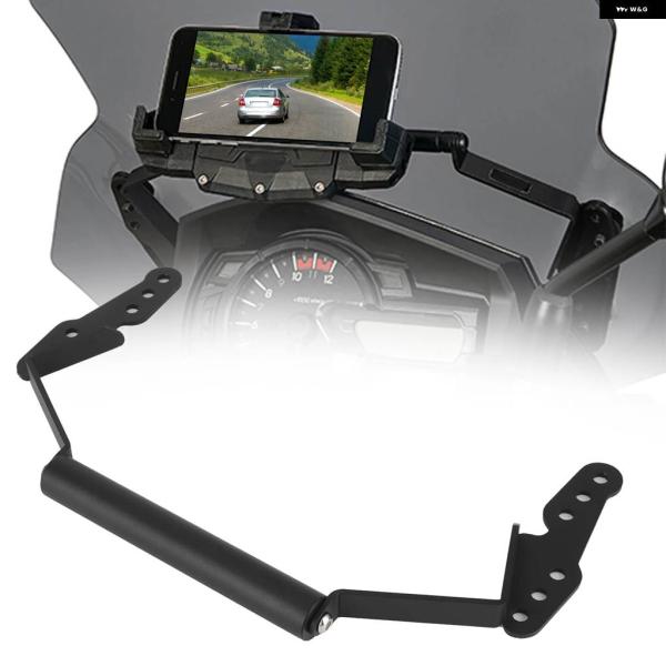 オートバイ ナビゲーション ブラケット GPS電話 ホルダー VSTROM DL1000 2014-2019 ウインドスクリーン マウント ブラケット カスタム パーツ アクセサリーHigh-concerned chemical:NoneM...