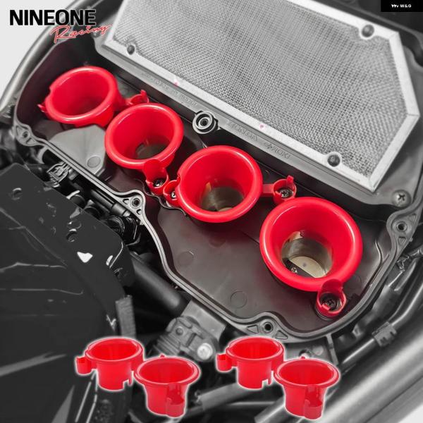 ベロシティスタックエアインテークカップ ホンダ CB650R E-CLUTCH 2019-2025 ハイフローエアファンネルウィンドエア ボックス カスタム パーツ アクセサリーProtective parts:otherHigh-conc...