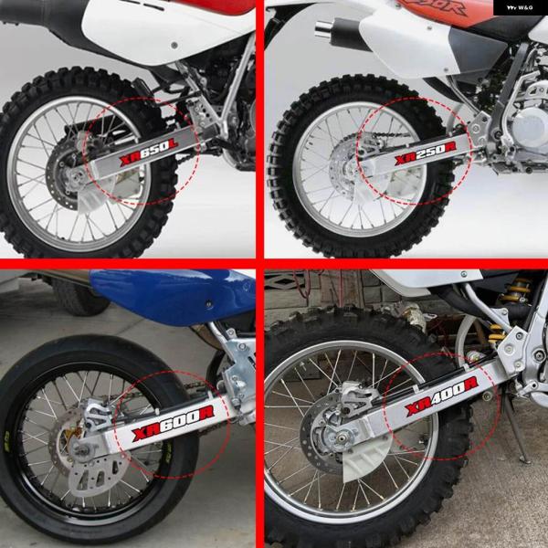2個 オートバイ スイングアーム デカール ステッカー キット ホンダ XR400R XR650R XR650L XR600R XR350R XR250R/L XR150R XR100R XR80R カスタム パーツ アクセサリーHigh-...