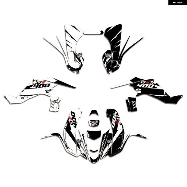 LTZ400 KFX400 デカール ステッカー キット デコレーション LTZ 400 カワサキ KFX 400 2003 - 08 カスタム パーツ アクセサリーHigh-concerned chemical:Noneis_custom...