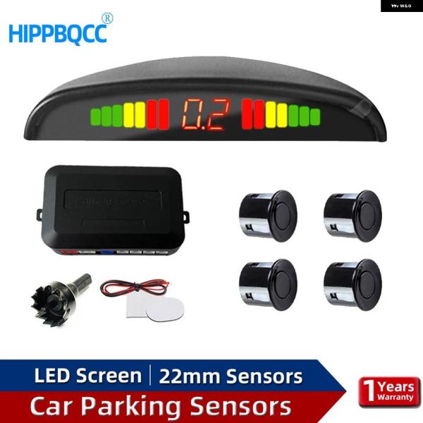 カー パーキング センサー パーキング キット LED ディスプレイ 4センサー 22MMバックライト リバースバックアップレーダー システム 4色 12V カスタム パーツ アクセサリーHigh-concerned chemical:No...