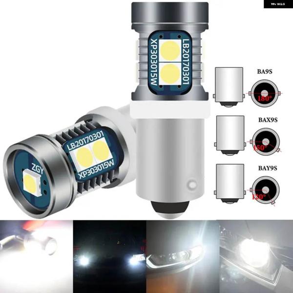 2個 シグナルランプ BA9S T4W LED バルブ BAX9S BAY9S H21W H6W LED カー LED バルブ CANBUS インテリア ライトドームランプ パーキング ライト 12V カスタム パーツ アクセサリーHigh...