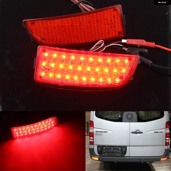 LED リア バンパー リフレクター ライトテール ストップブレーキ ライト メルセデス ベンツ スプリンターW906 フォルクスワーゲン VWクラフター2E カスタム パーツ アクセサリーHigh-concerned chemical:N...