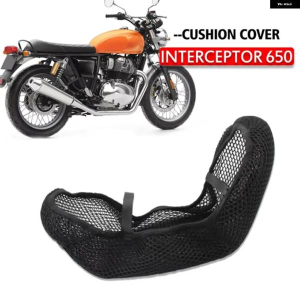 オートバイ 3D 通気性メッシュシート クッション カバー 防水 ロイヤルエンフィールド インターセプター 650 INT INT650 カスタム パーツ アクセサリーHigh-concerned chemical:NoneFeature:...