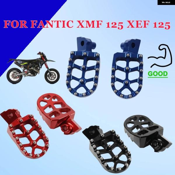 FANTIC XMF 125 XEF 125 オートバイ フットレスト フットペグ フットレスト フットペダル フットペグ カスタム パーツ アクセサリーHigh-concerned chemical:NoneItem Weight:0kg...