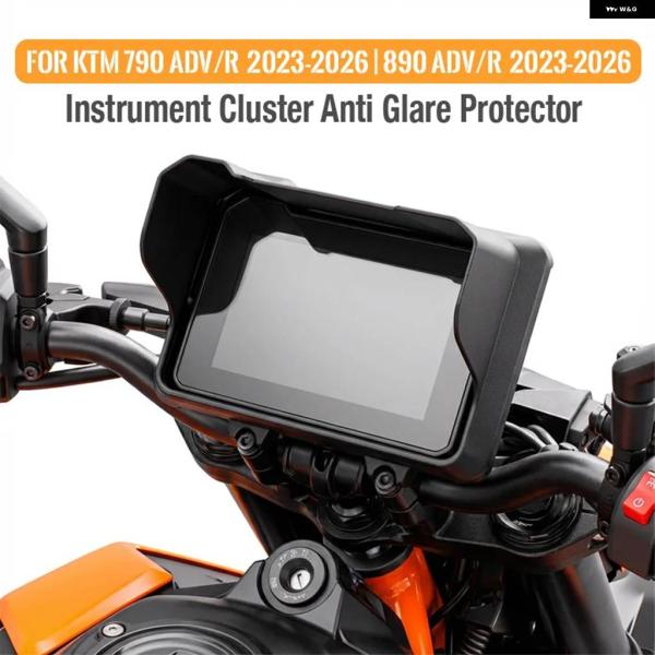KTM 790 890 ADV R 2023-2026 ハット アンチグレア プロテクター スピード メーター サンバイザー ダッシュボード ガード カスタム パーツ アクセサリーProtective parts:otherHigh-con...