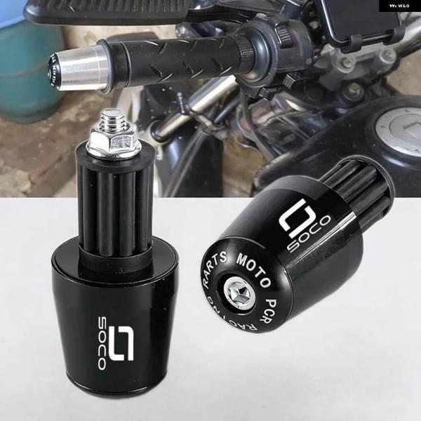 オートバイ ハンドルバー グリップ ハンドルバー キャップSUPER SOCO CPX CUX CU TC 50/MAX/WANDERER TS TSX 1500 2019-2025 カスタム パーツ アクセサリーProtective pa...