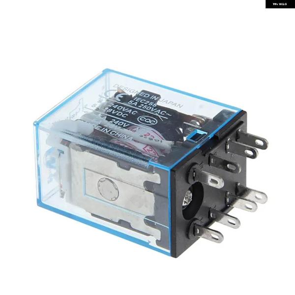EVERLASTING 8ピン PYF08A 220/240V AC BOBINA パワーリレー DPDT MY2NJ ベース カスタム パーツ アクセサリーEU LVD Voltage:High voltage: Above 50Vac ...