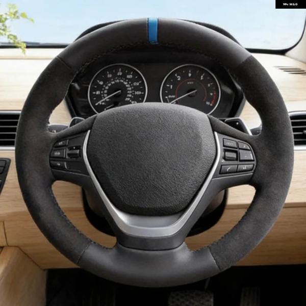 BMW F20 2012-2018F45 2014-2018F30F31F34 2013-2017F32F33F36 カー ステアリングホイール カバー カスタム パーツ アクセサリーHigh-concerned chemical:None...