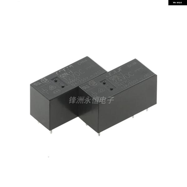 リレー 1個 G2RL-1-1A-1A4-E-CN-CF 5VDC 12VDC 24VDC 4/5/6/8ピン 12A 16A カスタム パーツ アクセサリーEU LVD Voltage:Low voltage: Below 50Vac o...