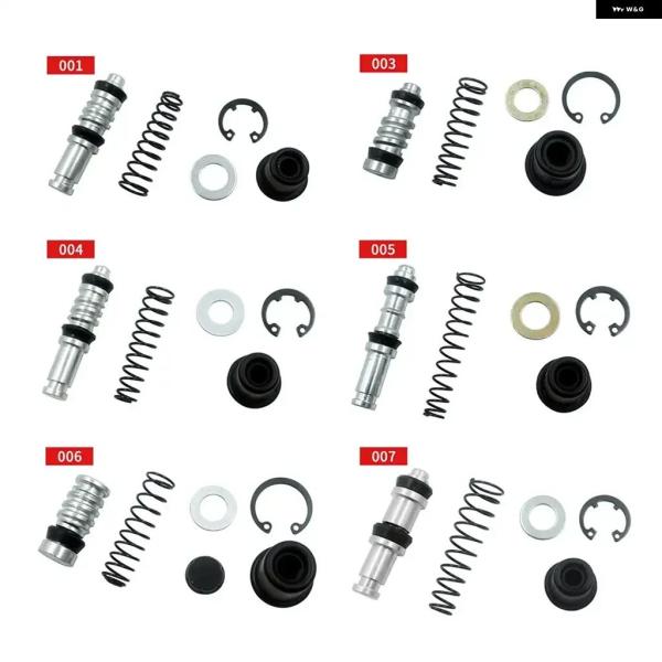 11MM 12.7MM 13.8MM 14MM オートバイ ピストンプランジャーリペアキット クラッチブレーキ ポンプ セット マスター シリンダー ピストンリグ カスタム パーツ アクセサリーHigh-concerned chemical...
