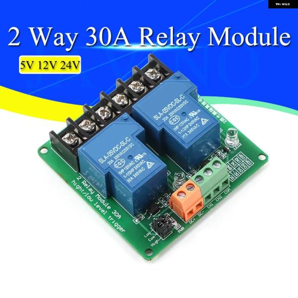 双方向 30A 高レベル/低レベルトリガーリレー モジュール 5V 12V 24V スマートホーム 制御 カスタム パーツ アクセサリーEU LVD Voltage:Low voltage: Below 50Vac or 75VdcHigh...