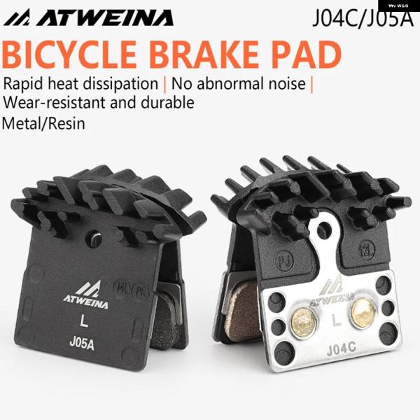 自転車用ブレーキ パッド J05A L05A J04C L04C 放熱フィン耐熱MTBブレーキ パッド カスタム パーツ アクセサリーHigh-concerned chemical:NoneType:Brake padsComponents...