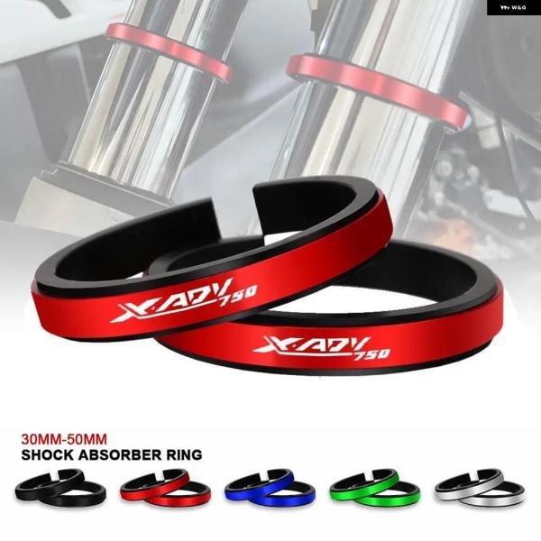 30-50MM フロントサスペンション ホンダ XADV X-ADV 750 XADV750 オートバイ ショック アブソーバー リング 補助調整 カスタム パーツ アクセサリーHigh-concerned chemical:NoneIte...