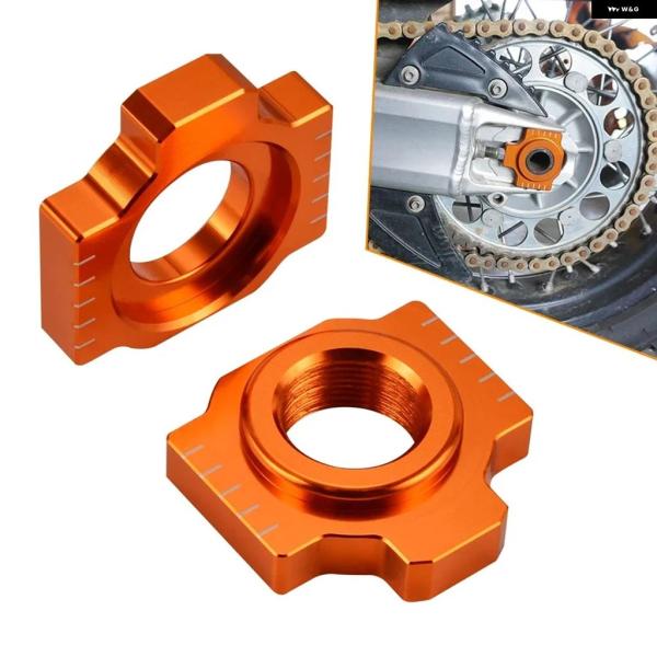 07-2012 KTM 990 LC8 アクスルブロック チェーン アジャスター KTM 990 S-13 990 SUPER DUKE/R 05-11 990 /R 06-12 カスタム パーツ アクセサリーHigh-concerned ...