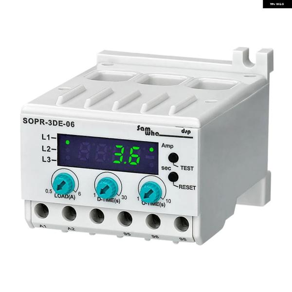 SOPR-3DE デジタル過負荷リレー モーター プロテクター サーマル過負荷リレー カスタム パーツ アクセサリーEU LVD Voltage:High voltage: Above 50Vac or 75VdcHigh-concerne...